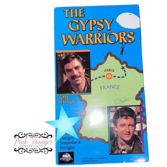 Media | The Gypsy Warriors Vhs Tom Selleck Brand New Sealed | Poshmark